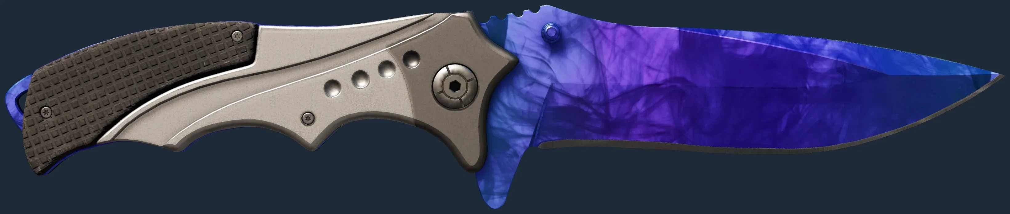 Купить StatTrak Нож «Бродяга» | Волны Сапфир (Прямо с завода) по цене ...