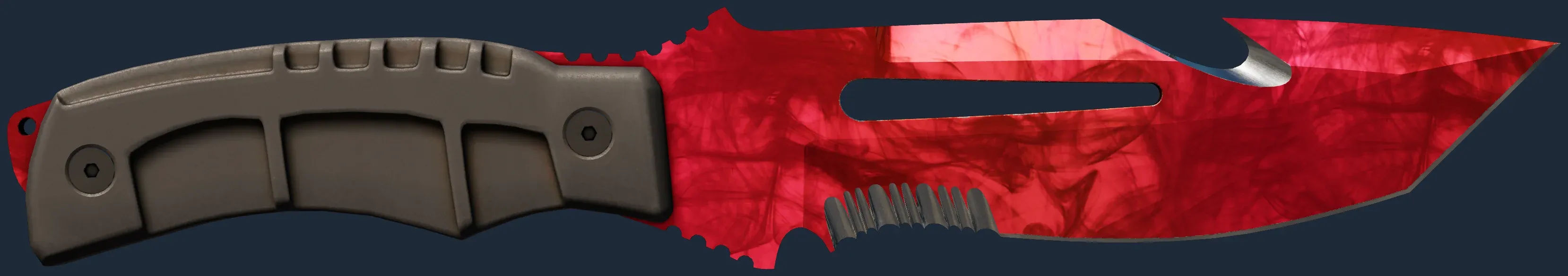 Купить StatTrak Нож выживания | Волны Рубин (Немного поношенное) по ...